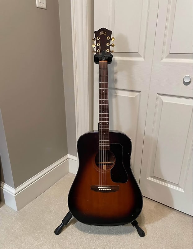 Guild D-35 Antique Sunburst - 1980 | Reverb