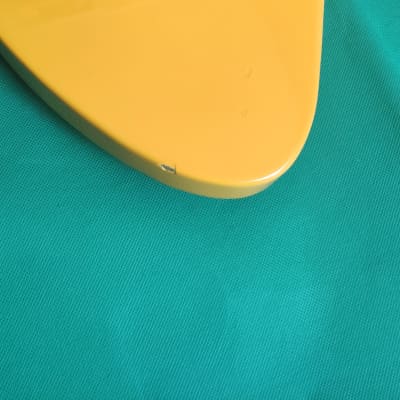 Fernandes / Burny MG-145S HY Yellow Heart Hide X Japan | Reverb