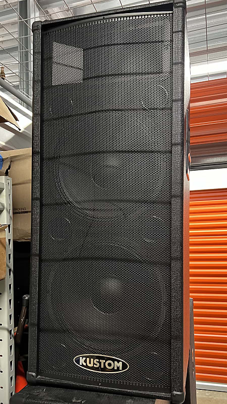 Pair of Kustom KSE215H Speakers | Reverb