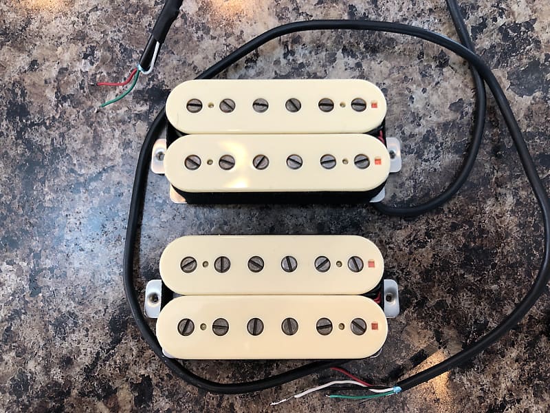 MJS Pickups Inc. Humbucker Set 2021 - Double Cream | Reverb