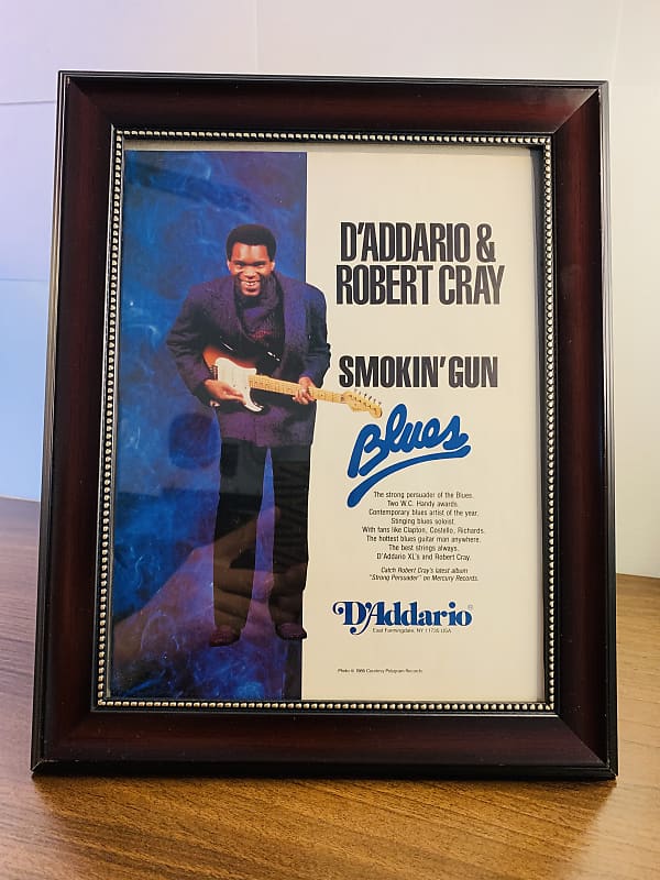 |Original| 1987 D'Addario Strings Color Promotional Ad | Reverb
