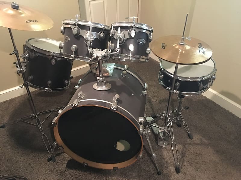 PDP Pacific Drums FS series 2000's? Matte Black | Reverb