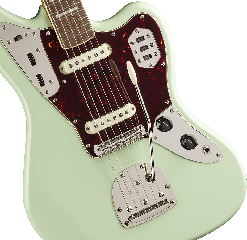 Squier Classic Vibe '70s Jaguar®, Laurel Fingerboard, Surf | Reverb