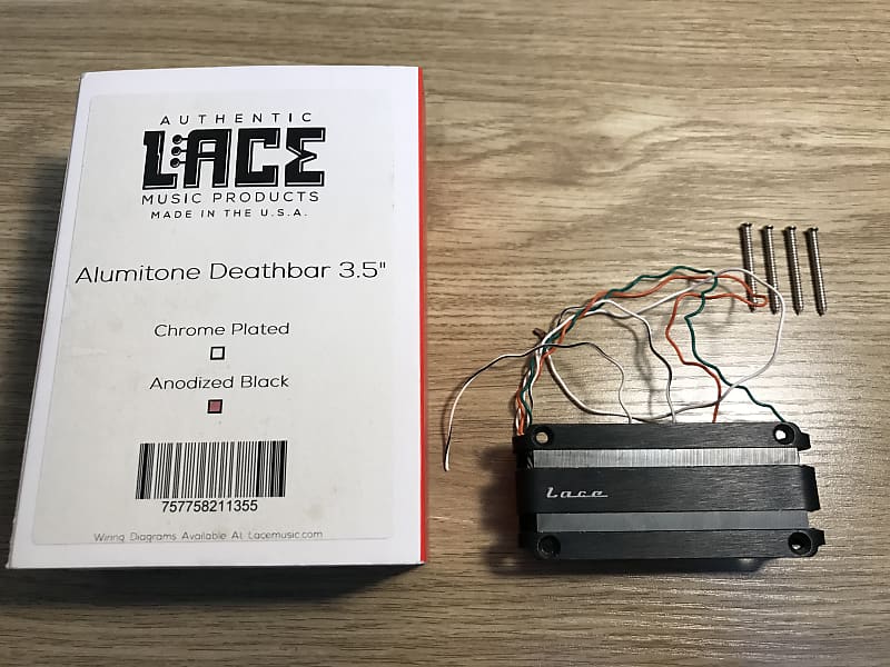 Lace Alumitone Deathbar 3.5" 7 String Guitar Pickup | Reverb