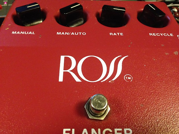 Ross Flanger 1980 Red | Reverb