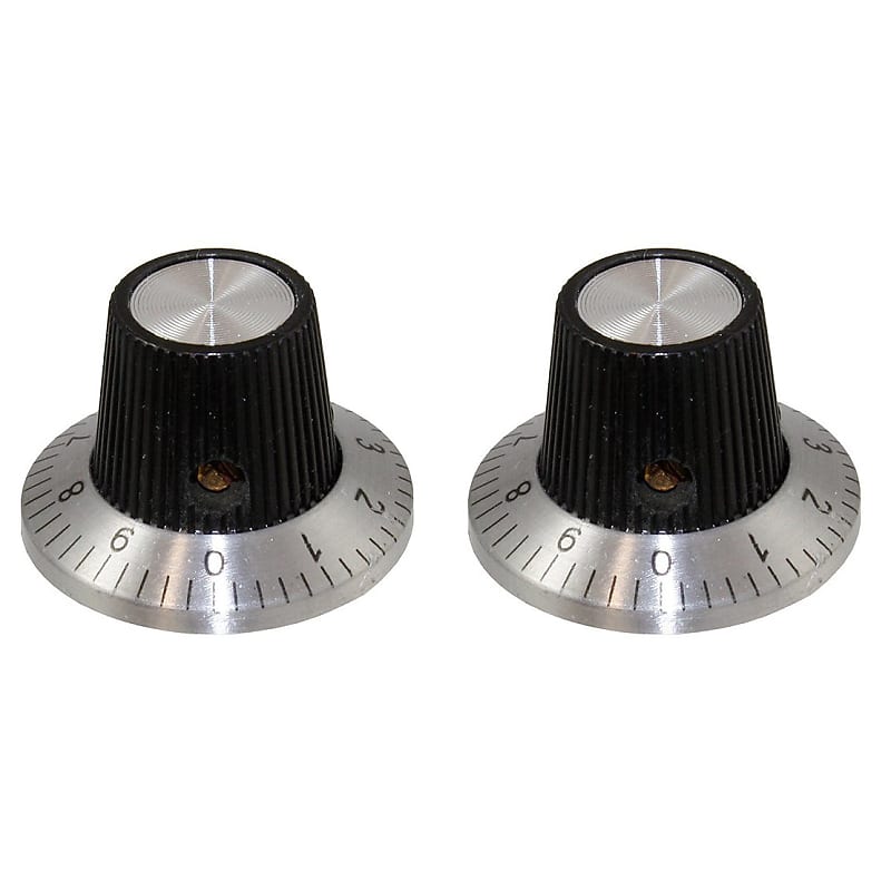 Allparts Set of 2 Radio Knobs | Reverb