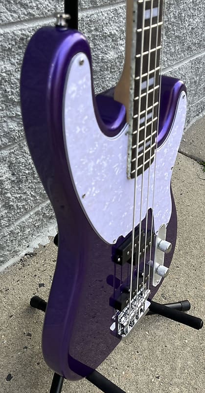 GAMMA Custom Bass Guitar T23-01, 4-String Delta Star Model, | Reverb