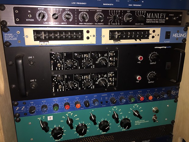 Helios Type 69 Dual Mic Pre/EQ | Reverb