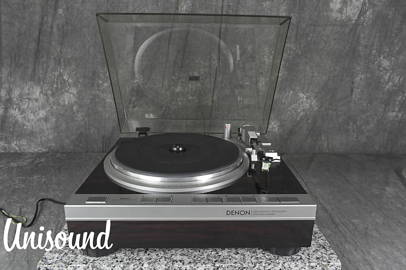 DENON DP-47F Direct Drive Fully Automatic Turntable in Very | Reverb