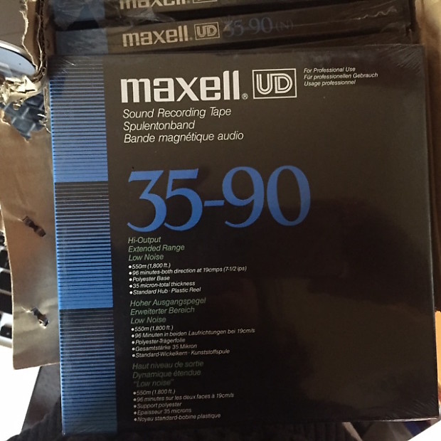 Maxell Sound Recording Tape 35-90 | Reverb
