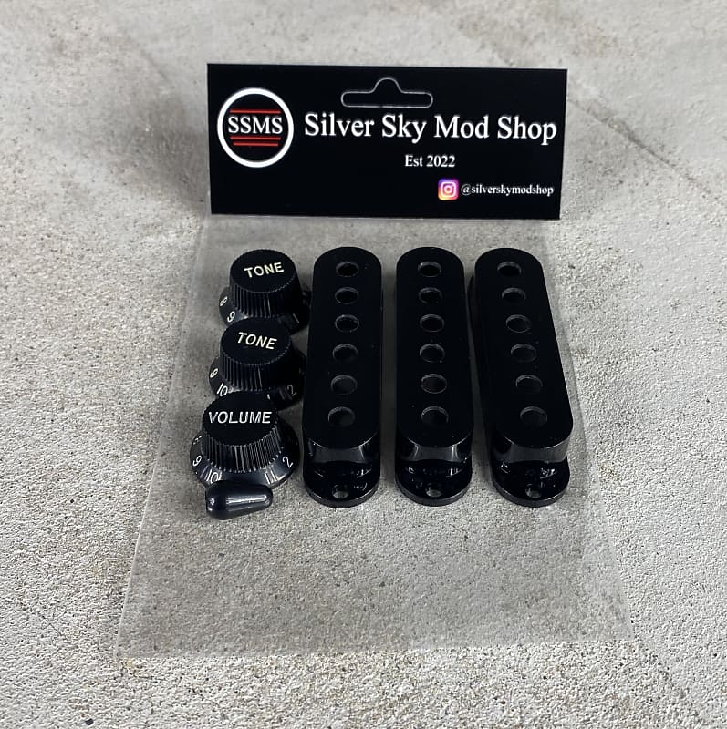 PRS SILVER SKY REPLACEMENT PICKUP COVERS KNOBS & SWITCH TIP | Reverb