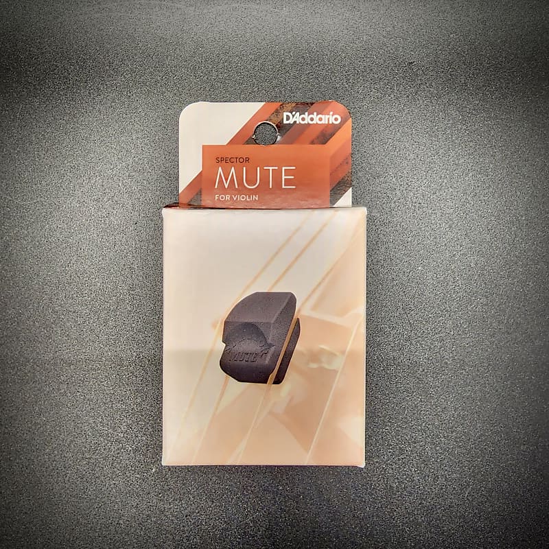 D'Addario Spector Violin Mute Black | Reverb