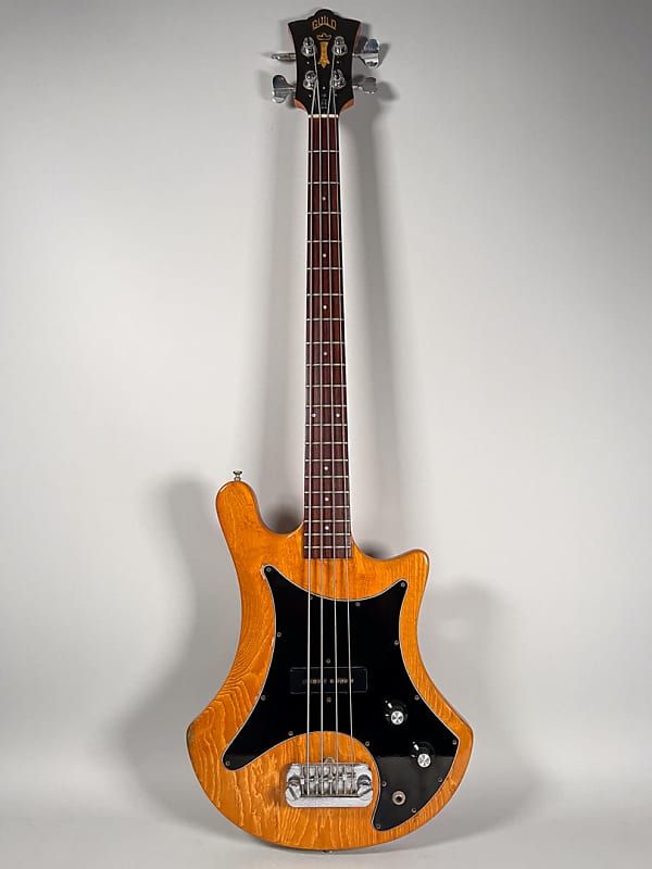 1978 Guild B 301-A Ash Natural Finish Vintage Electric Bass | Reverb