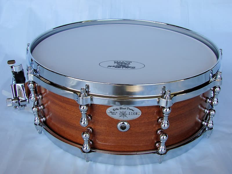 Billy Blast Drums 14x5" 8ply Mahogany Snare Drum 2022 Natural | Reverb