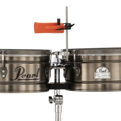 Pearl Marc Quinones Signature Timbales 14x7" & 15x7" Steel | Reverb