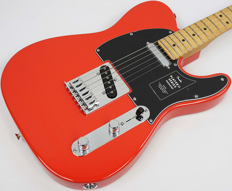 Fender Player II Telecaster Electric Guitar, Coral Red | Reverb