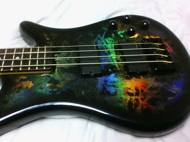 Spector Legend 4 Classic - Black Holoflash - 4 String - | Reverb