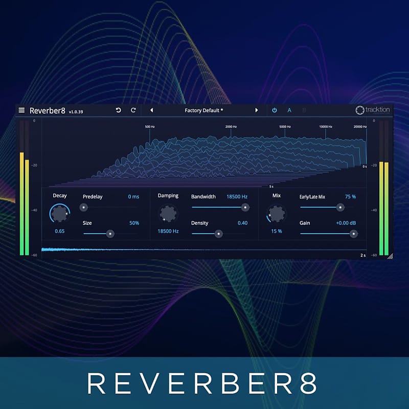 Tracktion DAW Essentials: Reverber8 - Highly Configurable | Reverb