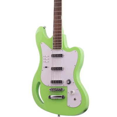 Eastwood TB64 6-String Bass Shell Pink | Reverb