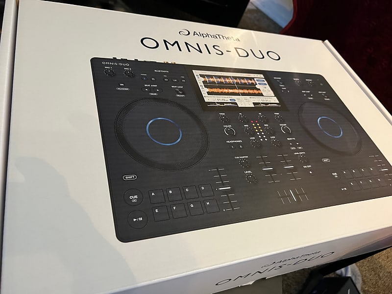 Alpha Theta Omnis-Duo, Portable All-In-One DJ System 2-Ch DJ | Reverb
