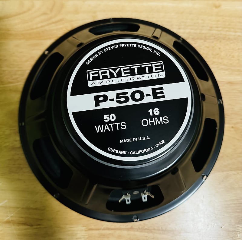 Fryette / Eminence P50E speaker | Reverb