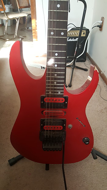 Ibanez RG 570 1987 Red | Reverb