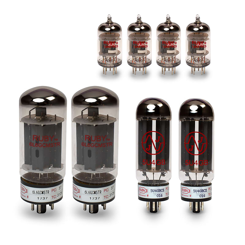 Fender '57 Twin Reissue Tube Set with Matched Power Tubes | Reverb