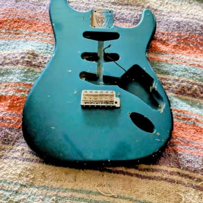 Custom Strat, with a Tele. neck 2020 silver | Reverb