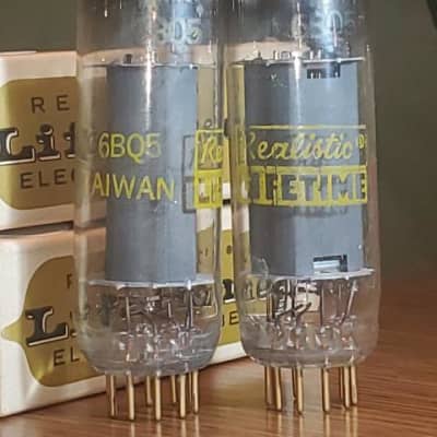 ||Matched Pair|| USA Made Vintage 1960's Realistic 7027A Amp | Reverb