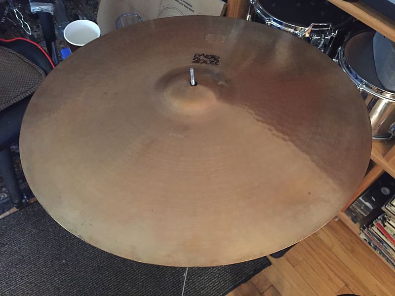 Paiste 2002 22” Black Label Ride Ride 1978 | Reverb