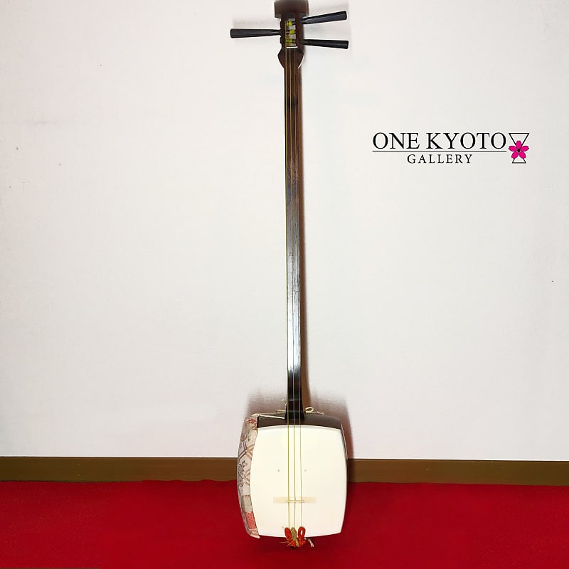 VINTAGE Shamisen, Traditional Japanese Three Stringed | Reverb UK
