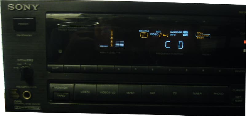 Sony STR-AV770 1990's - black | Reverb