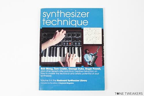 SYNTHESIZER TECHNIQUE Book manual keyboard player moog | Reverb