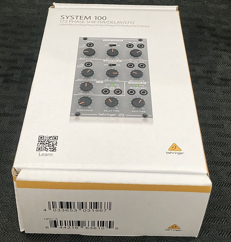 Behringer 172 Phase Shifter / Delay / LFO Eurorack Module | Reverb