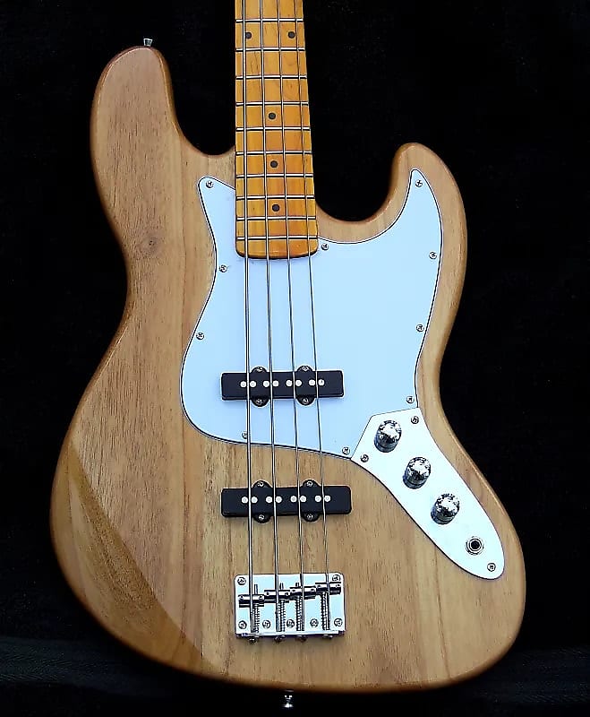 Custom Jazz Bass with Swamp Ash body and Fender (USA) neck - | Reverb