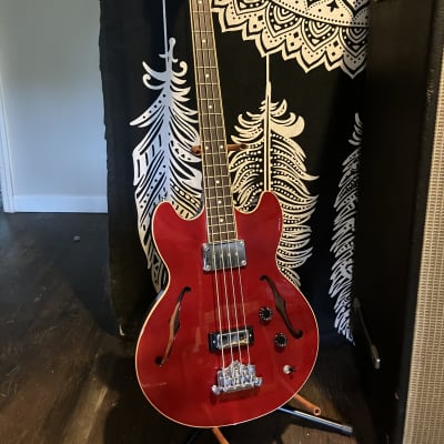 Epiphone Rivoli Bass Guitar 1994 - Ebony 30 Year old MINT! | Reverb