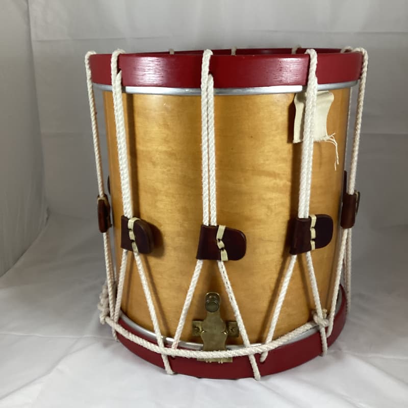 15x15 Florance & Company Rope Snare, Natural Finish | Reverb