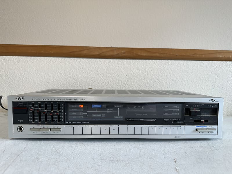 JVC R-X220 Receiver HiFi Stereo Vintage 2 Channel Phono | Reverb