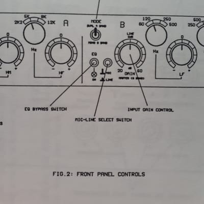 User Manual for TL Audio EQ1 Valve Equaliser 90s | Reverb Australia