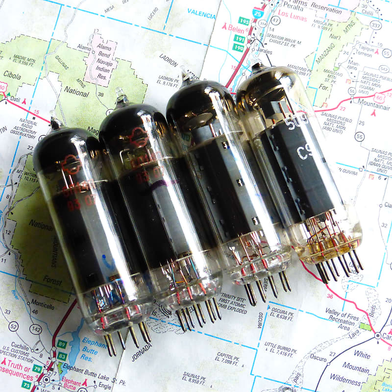 Four ( 4 ) EL84, Reflektor (Sovtek) and Tesla (JJ) - Tested, | Reverb