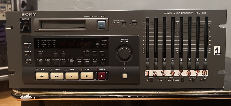 Sony PCM-800 Digital Audio Recorder | Reverb