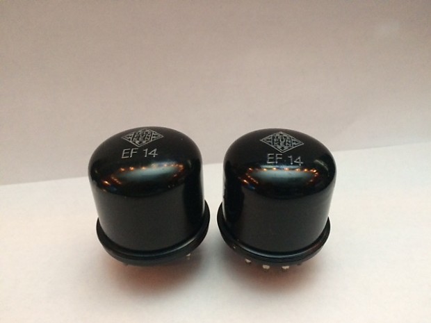 2 Telefunken EF14 Tubes NOS - for U47 microphone or clone | Reverb