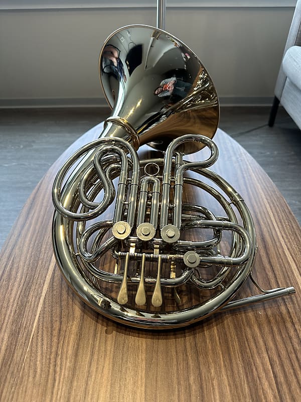 Double French Horn with detachable bell 2017 - Nickel | Reverb
