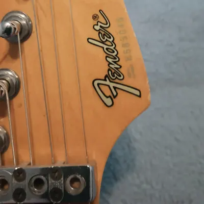 Fender Contemporary Stratocaster 80's Sunburst | Reverb