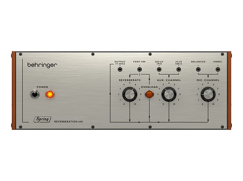 Behringer Spring Reverberation 646 Spring Reverb Module | Reverb
