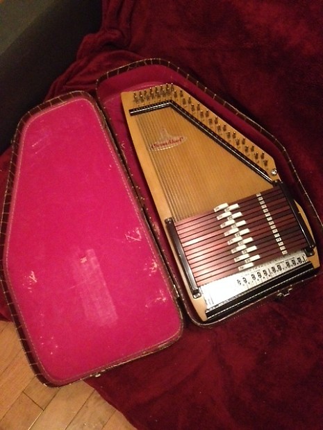 Peripole Chromaharp (Autoharp) Natural -- Great Shape! (15 | Reverb