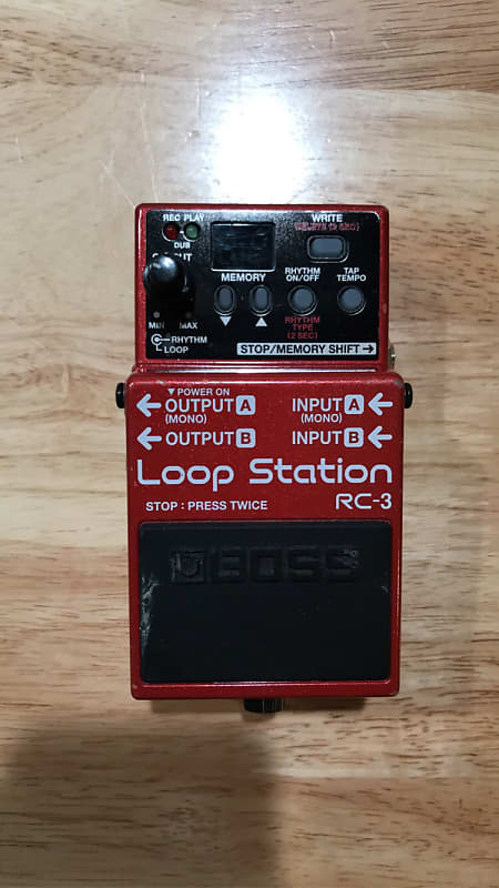 Boss RC-3 Loop Station | Reverb