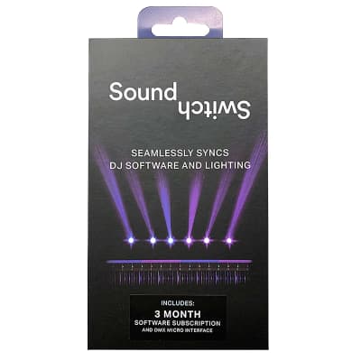 SoundSwitch Micro Interface USB to DMX 2-Universe DJ Stage | Reverb