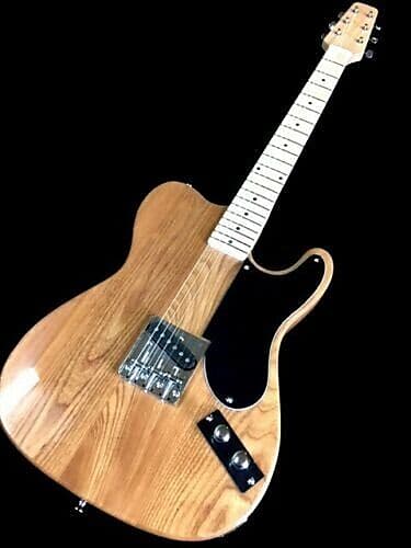 NEW NATURAL SOLID 6 STRING DELUXE SNAKE HEAD TL. STYLE | Reverb