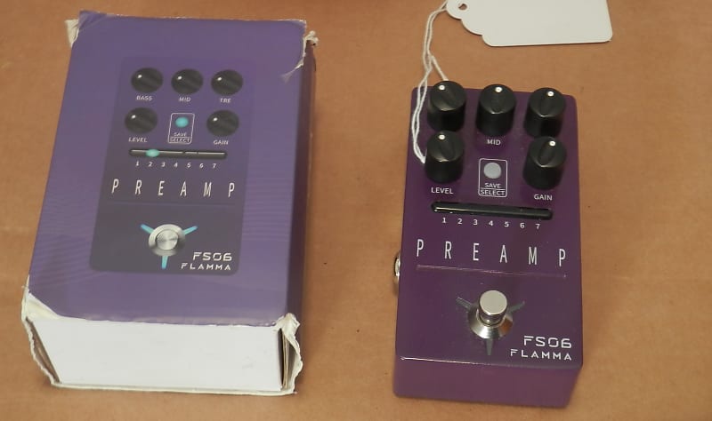 Flamma FS06 Digital Preamp pedal - 7 Different Preamp Models | Reverb